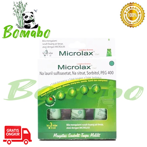 Jual MICROLAX Gel 5ml isi 3 tube / Obat Pencahar / Obat Sembelit ...