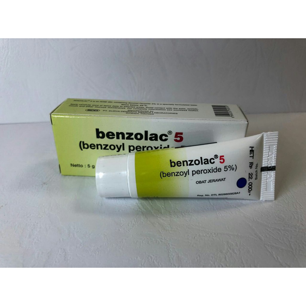 Jual BENZOLAC 5% GEL 5 GRAM | Shopee Indonesia