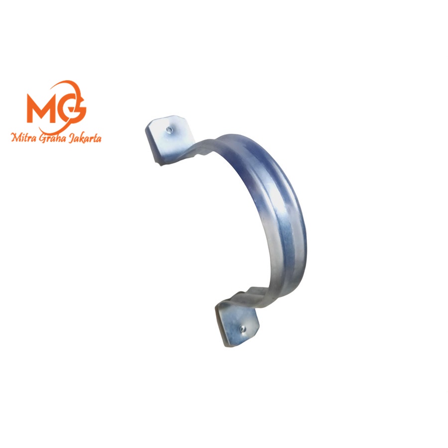 Jual Klem Omega 3 inchi Klem Pipa Paralon ke Tembok Besi Plat Tipis 3 ...