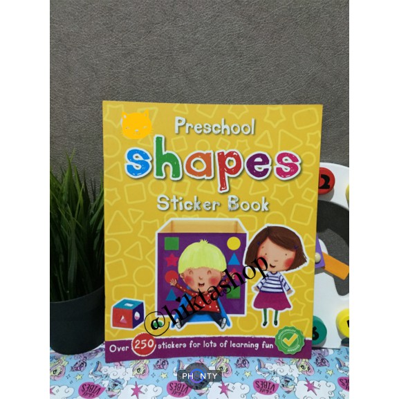 Jual Activity Book - Preschool Shapes Sticker book | Shopee Indonesia