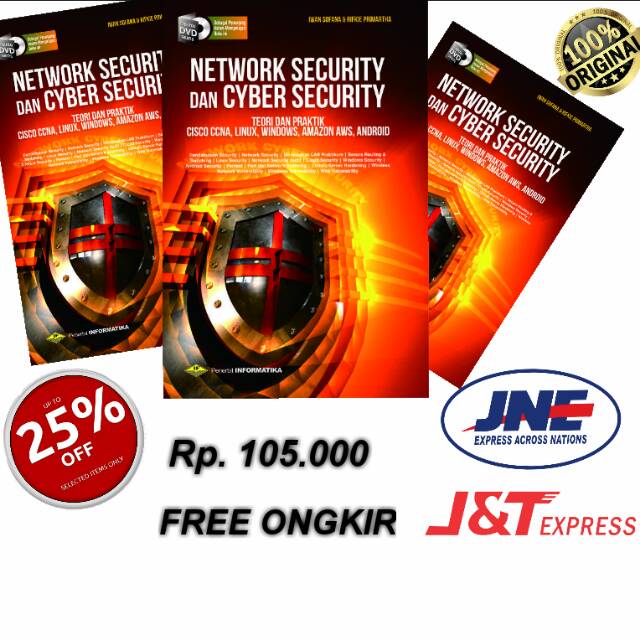 Jual Buku NETWORK SECURITY & CYBER SECURITY ( PENGAMAN JARINGAN ...