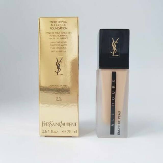 Jual YSL all Hours Foundation 100% Ori (share in jar) | Shopee Indonesia