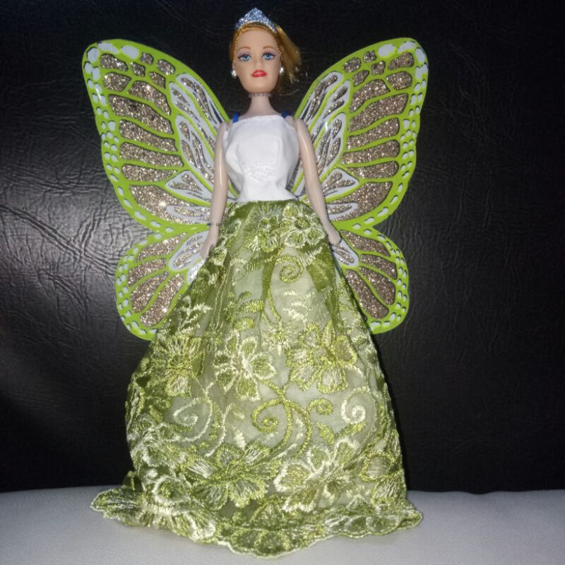 Jual Mainan Boneka Barbie Fairy - Berbie Sayap Kupu-kupu | Shopee Indonesia