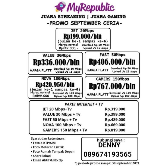 Harga Myrepublic Terbaru Mei 2024 |BigGo Indonesia