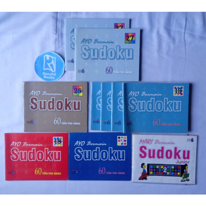 Jual AYO BERMAIN SUDOKU 60 MENIT TEKA TEKI ANGKA BUKU PERMAINAN HOBI ... Jual AYO BERMAIN SUDOKU 60 MENIT TEKA TEKI ANGKA BUKU PERMAINAN HOBI ...