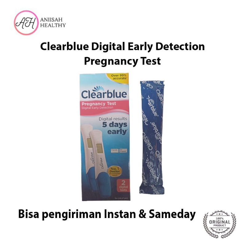 Jual Testpack Clearblue Digital Early Detection Pregnancy Test (tanpa ...