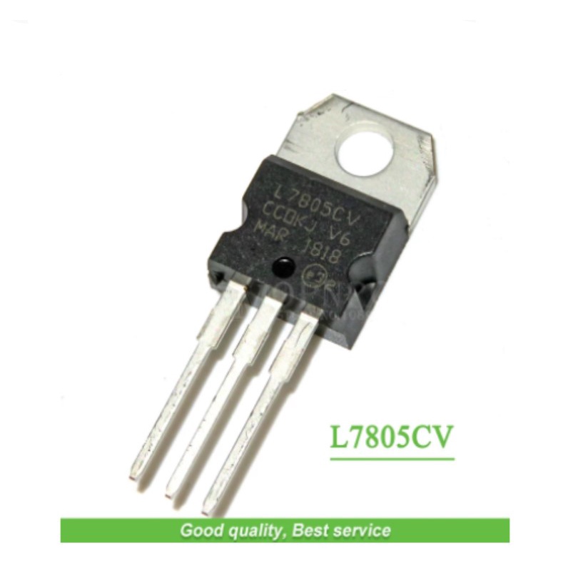 Jual L7805CV TO220 7805 L7805 LM7805 MC7805 TO-220 CIP IC | Shopee Indonesia