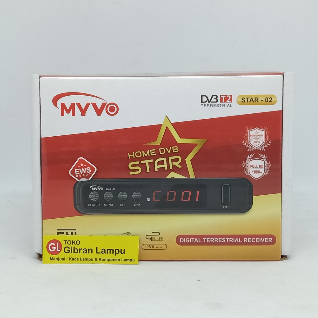 Jual STB MYVO Kecil - Set Top Box MYVO Star-02 - DVB Siaran TV Digital ...