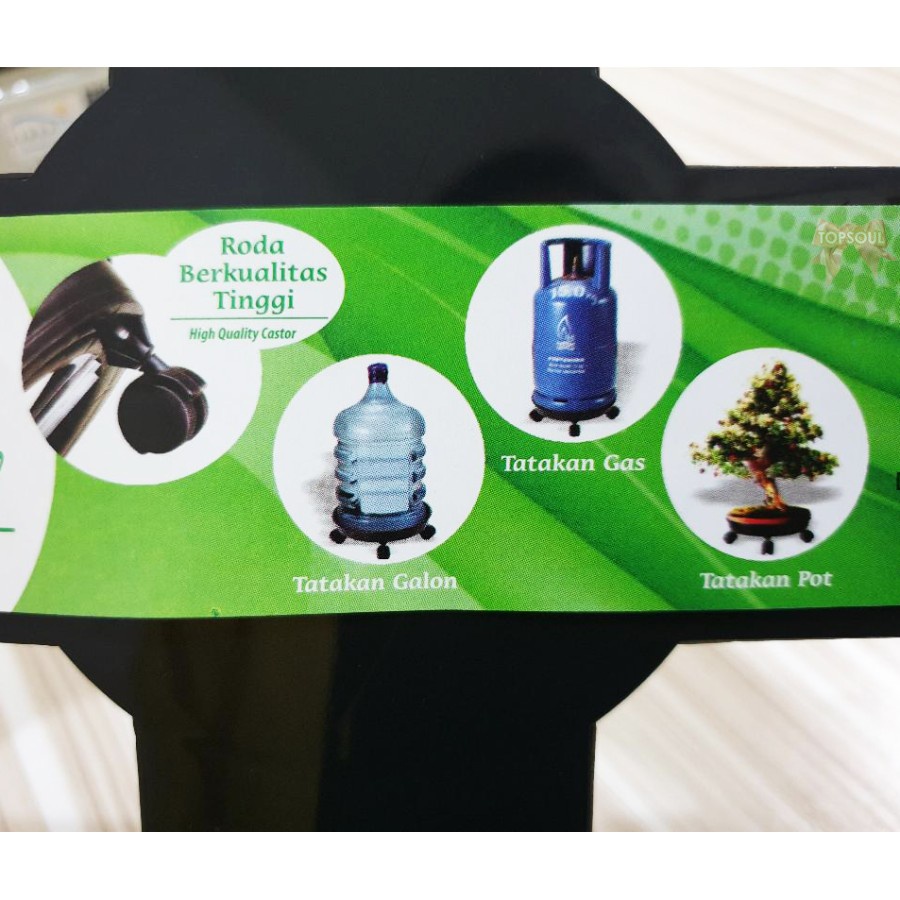 Jual TATAKAN RODA SERBAGUNARAK TABUNG LPG GALON TRAY GAS ELPIJI ALAS ...