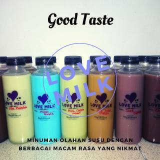 Jual LOVE MILK minuman kekinian minuman olahan susu dengan banyak rasa ...