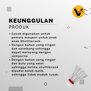 Jual Kock Badminton Kok Bulutangkis Shuttlecock 1 Slop Isi 12 PCS ...