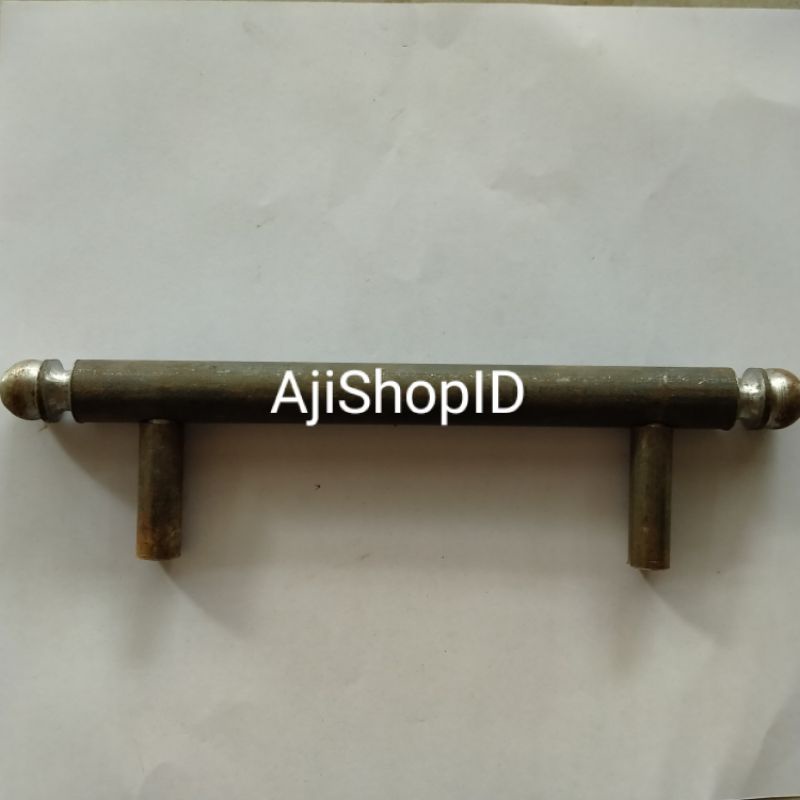 Jual Handle pintu handle pagar besi handle bubut 20cm | Shopee Indonesia