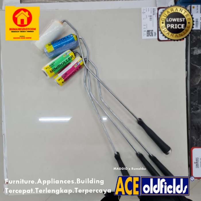 Jual ROLLER CAT TEMBOK PANJANG - KUAS CAT PANJANG - ROLLER MINI LONG ...