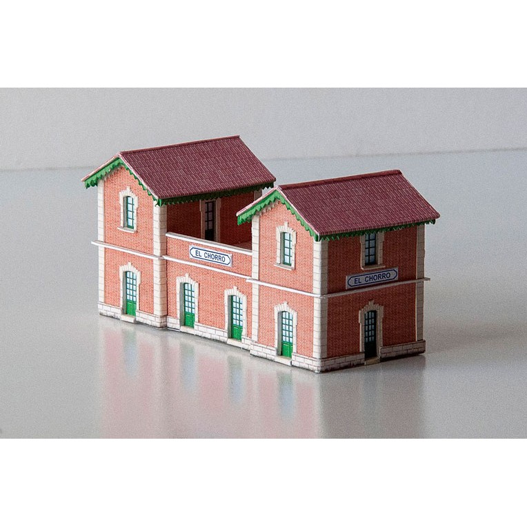 Jual DIY Papercraft Pola Diorama Stasiun El Chorro | Shopee Indonesia