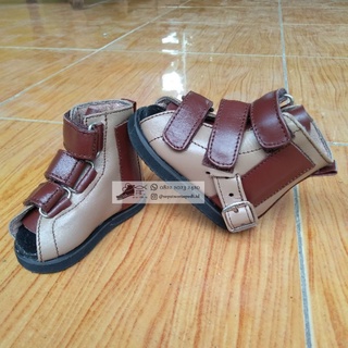 Jual Sepatu Ortopedi untuk Koreksi Flat Foot / Kaki Datar / Latihan ...