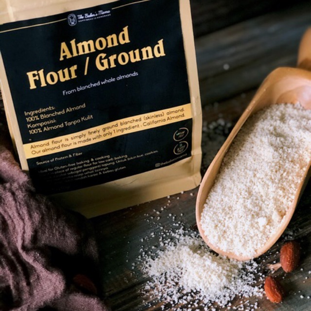 Jual ALMOND FLOUR / GROUND 250gr | Shopee Indonesia
