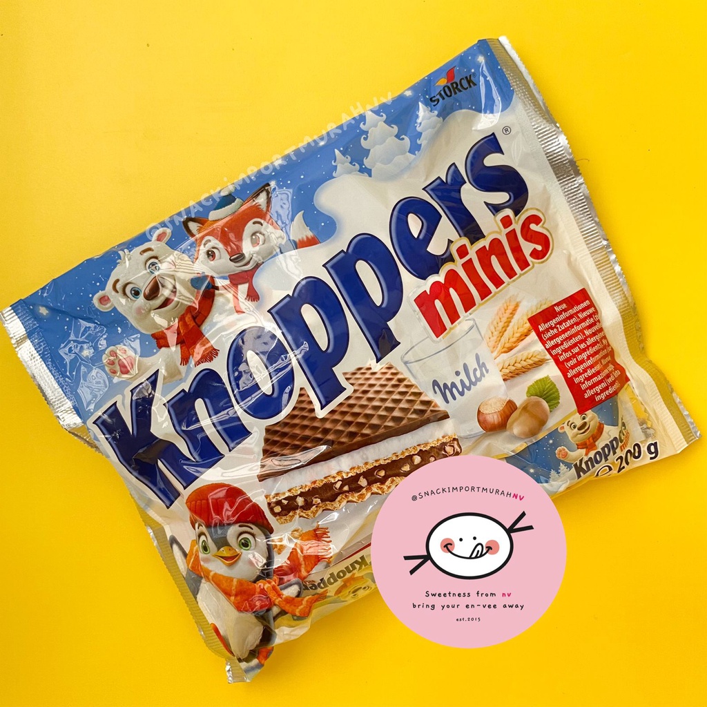 Jual Knoppers Minis isi 20pcs | Shopee Indonesia