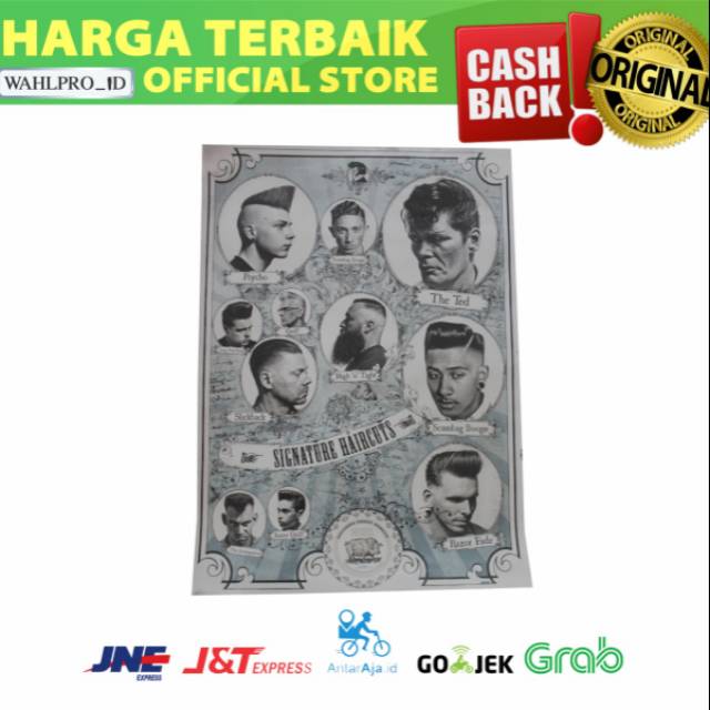 Jual Poster Signature Classic by Schorem Barber | Shopee Indonesia