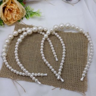 Jual Bando Mutiara Bando Mutiara Hitwn Bando Pearl Bando Rambut ...