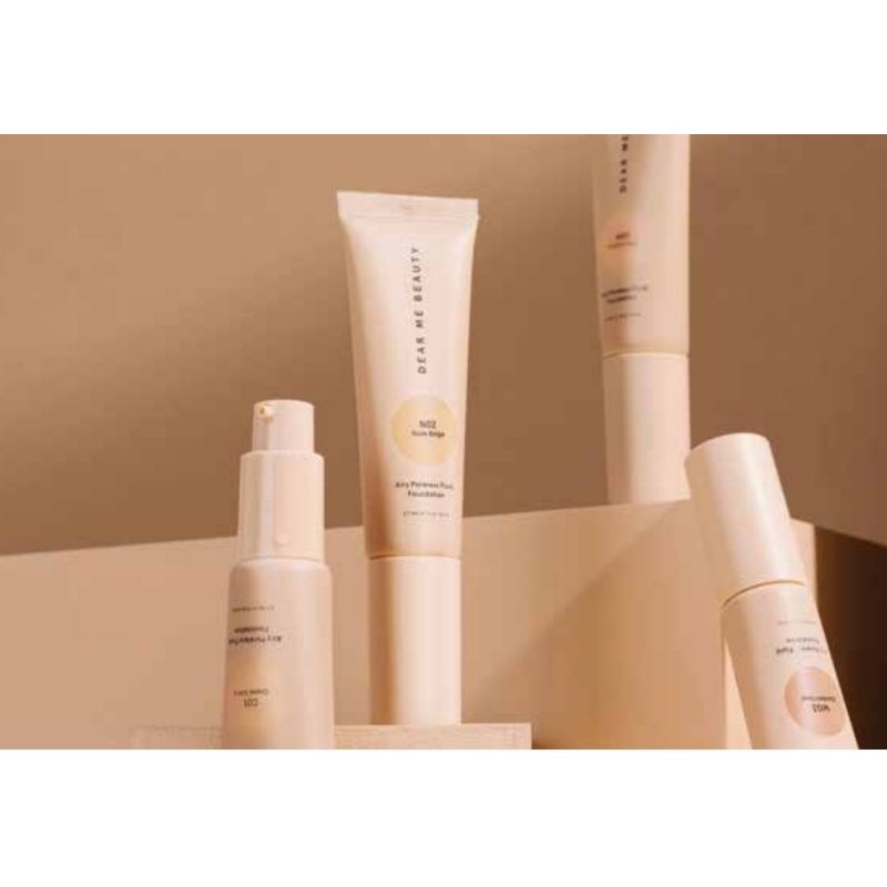 Jual Dear Me Beauty Airy Poreless Fluid Foundation Creme | Shopee Indonesia
