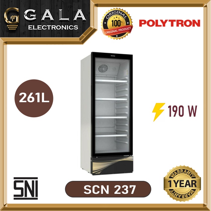Jual Showcase Polytron SCN 237 Borderless (261 LITER) | Shopee Indonesia