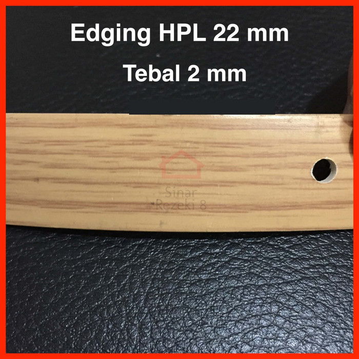 Jual Edging HPL 188.03 22mm / Cokelat Coklat Serat Urat Kayu Woodgrain ...