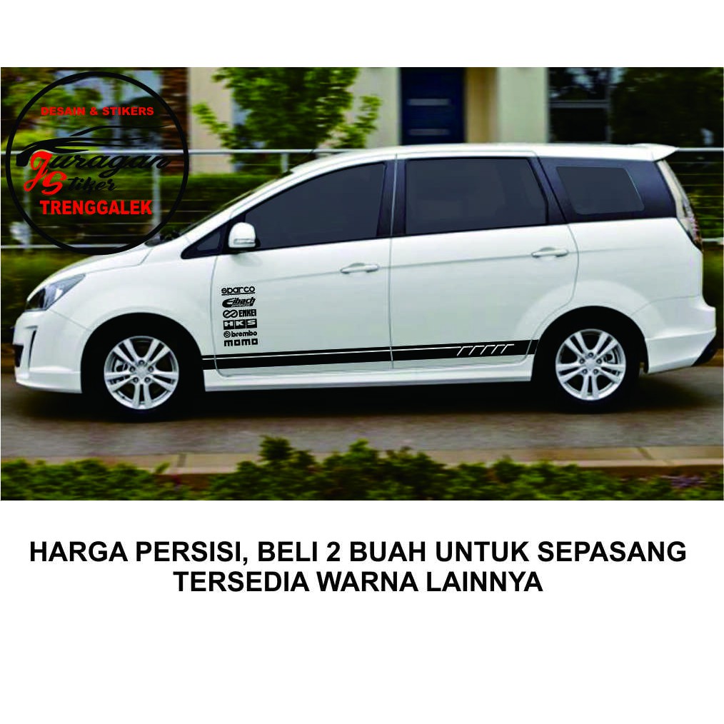 Jual Striping bawah Mobil Minimalis plus logo pintu universal honda ...
