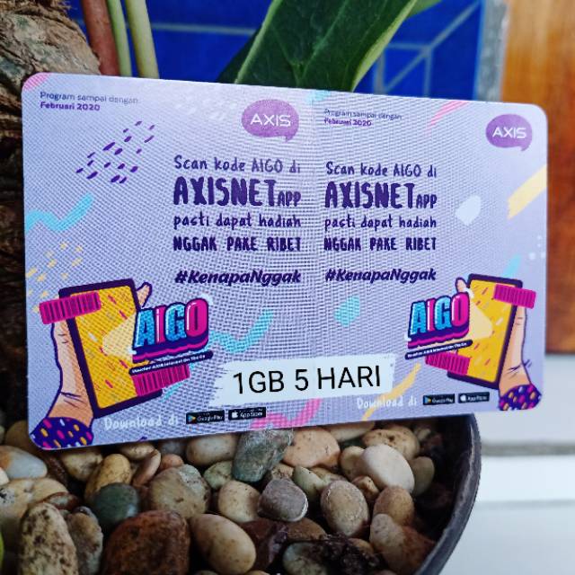 Jual VOUCHER AXIS 1GB 5HARI (01-MEI-2022) | Shopee Indonesia