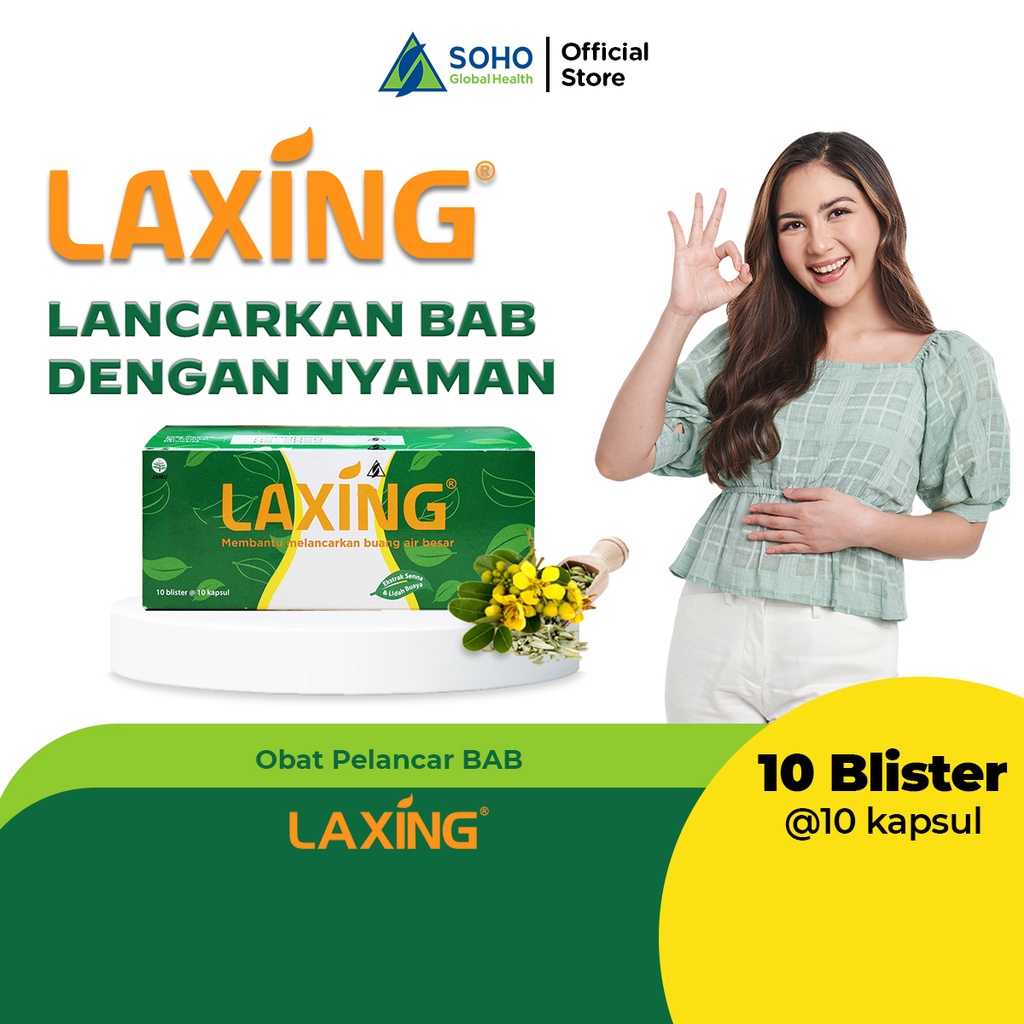 Jual Laxing Obat Pelancar BAB 10 Blister @10 Kapsul | Shopee Indonesia