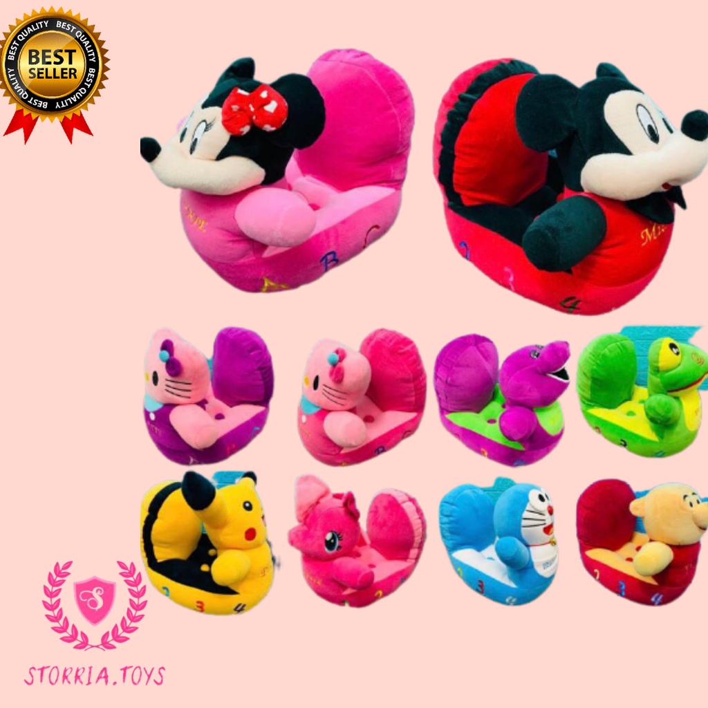 Jual STORIA41-Boneka Sofa Odong Karakter Hello Kitty Unofficial ...