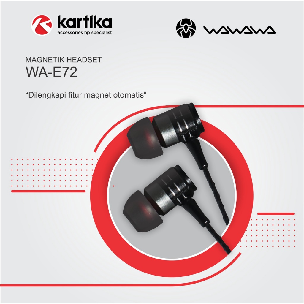 Jual WAWAWA Headset WA-E72 HiFi Extra Bass Premium Design Garansi 3 Bulan | Shopee Indonesia