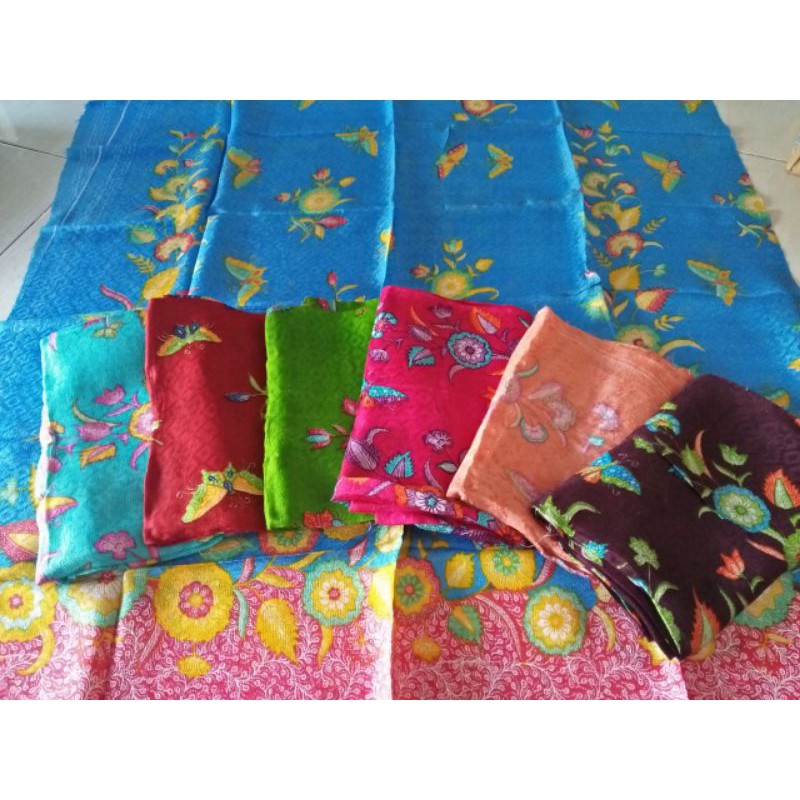 Jual Kain batik viscose batik fariza cirebon trusmi viskos fiskos print ...