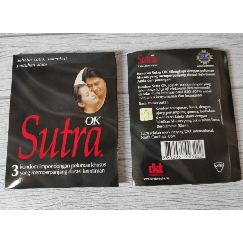 Jual SUTRA KONDOM OK BOX 3 PCS | Shopee Indonesia