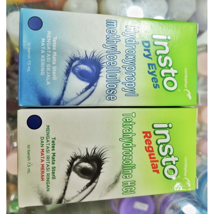Jual Insto Eye Drop 15 ml Reguler & Dry Eyes | Shopee Indonesia