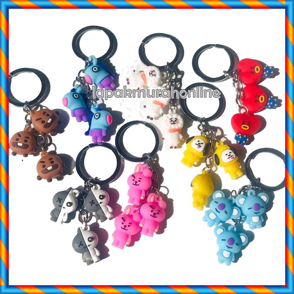 Jual GANTUNGAN KUNCI KARAKTER BT21 3 SUSUN | Shopee Indonesia Jual GANTUNGAN KUNCI KARAKTER BT21 3 SUSUN | Shopee Indonesia