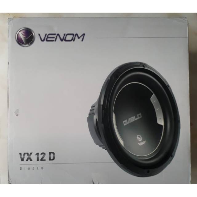 Jual Subwoofer venom Diablo VX12D subwoofer 12 inch venom diablo VX 12D ...