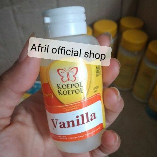 Jual Koepoe koepoe essence vanilla 60ml kupu kupu | Shopee Indonesia Jual Koepoe koepoe essence vanilla 60ml kupu kupu | Shopee Indonesia