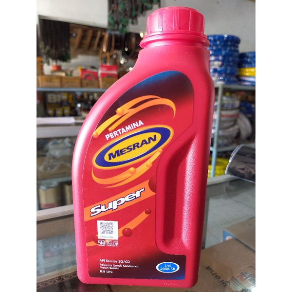 Jual Oli Mesran Super SAE 20w-50 800ml | Shopee Indonesia