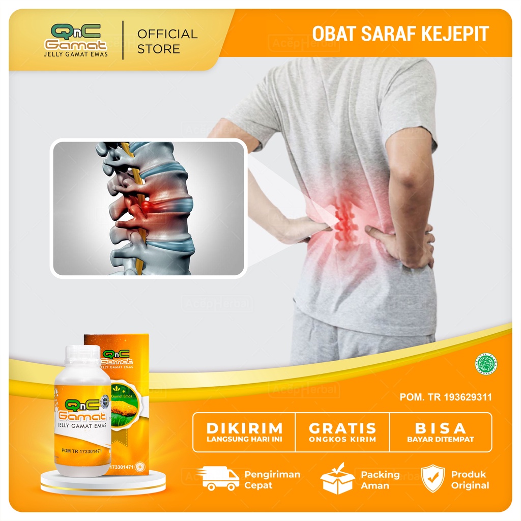 Jual Obat Syaraf Kejepit Tulang Belakang Terjepit Di Leher Di Tangan Di ...