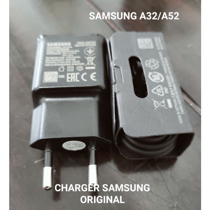 Jual CHARGER SAMSUNG A32/A50/A51/ ORIGINAL 100% | Shopee Indonesia