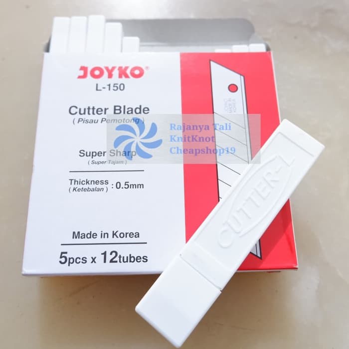 Refill Cutter Besar / Cutter Blade / isi Cutter JOYKO L150 | Shopee ...