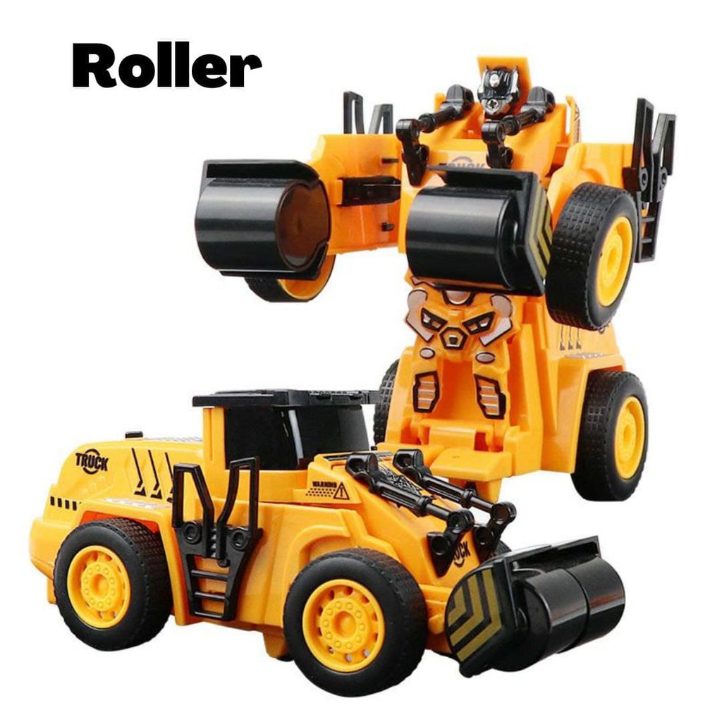 Jual Mainan Anak Mobilan Robot Konstruksi Mobil Transformer Robot ...