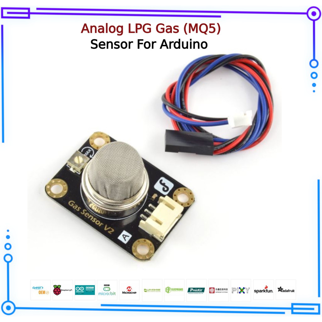 Jual Dfrobot Gravity Analog Lpg Gas Sensor Mq5 For Arduino Shopee