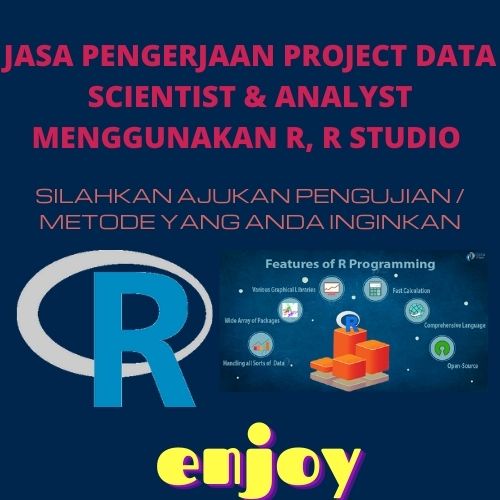 Jual JASA PENGERJAAN PROJECT DATA SCIENTIST & ANALYST MENGGUNAKAN R, R STUDIO. | Shopee Indonesia