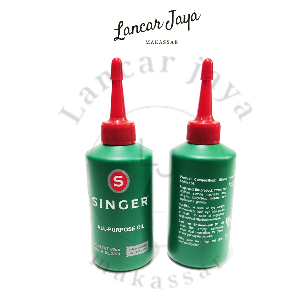 Jual Minyak SINGER All Purpose Oil 80cc | Shopee Indonesia