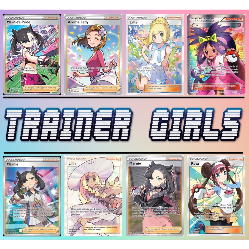 Jual KARTU POKEMON TCG HOLOGRAM SUPPORTER CARD TRAINER (GIRLS PART 1 ...