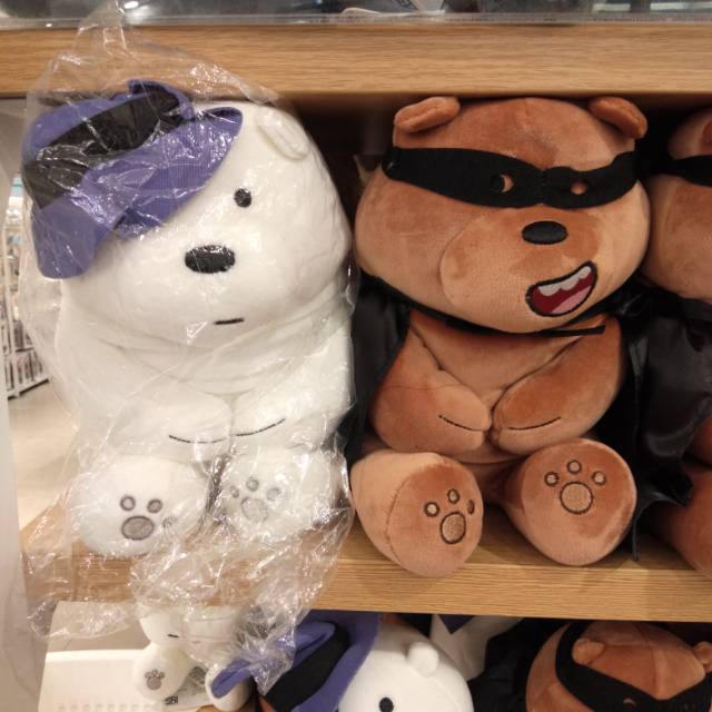 Jual We bare bears halloween plush toy miniso | Shopee Indonesia