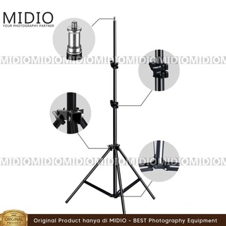 Jual Midio Tripod Stand Reflector dan Holder Clamp Clip Penjepit ...