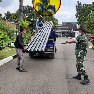 Jual Tiang Fiber Optik Optic Telkom Listrik Telepon PJU XL Fibestar 9 ...