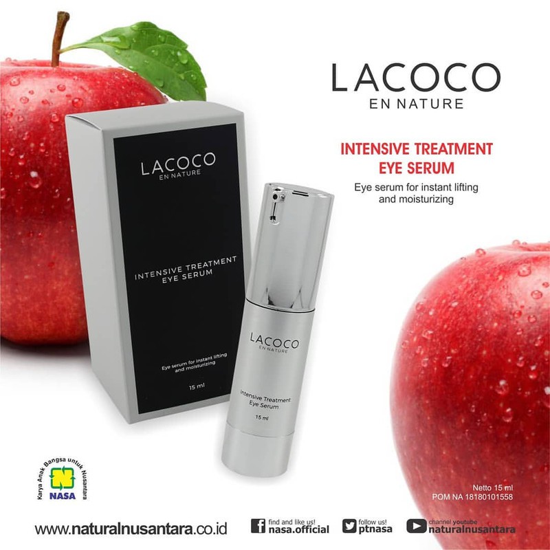 Jual Lacoco Intensive Treatment Eye Serum - Penghilang Kerutan Bawah ...
